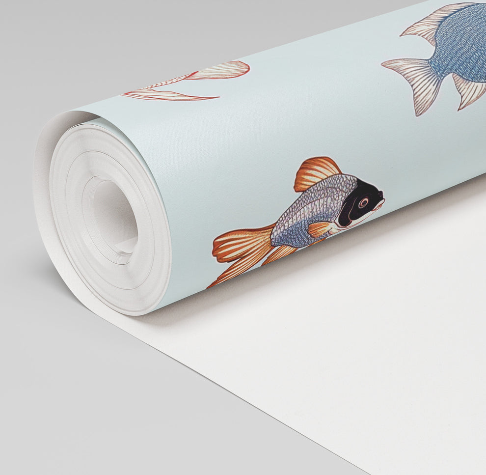 Fancy Fins Wallpaper – Lemon Park