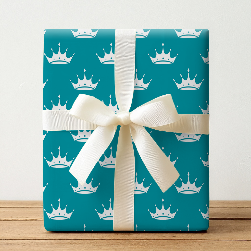 Zeta Crown Jewel - Wrapping Paper – Lemon Park