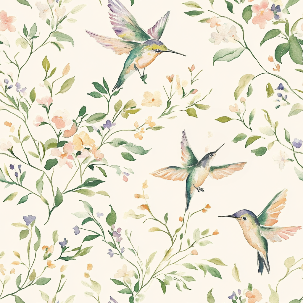 Bloom & Flutter Wallpaper – Lemon Park