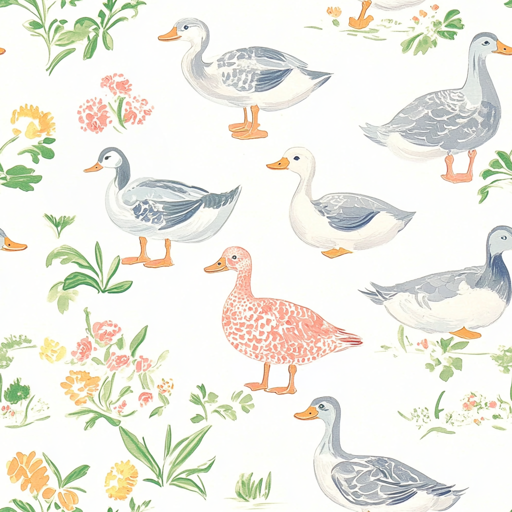 Dahlia Wallpaper – Lemon Park