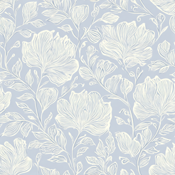 Muted Periwinkle Wallpaper – Lemon Park