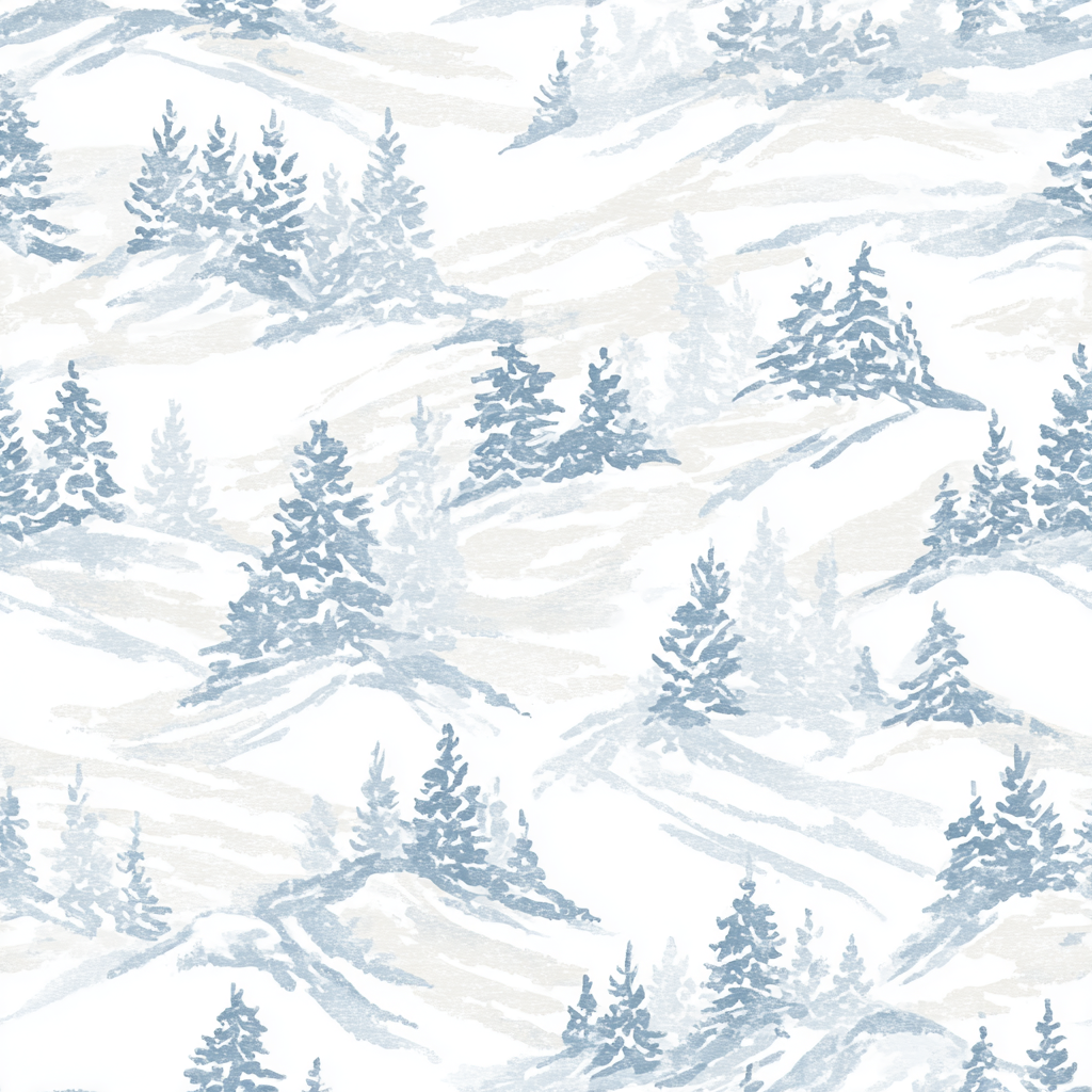 Snowy Slopes Wallpaper – Lemon Park