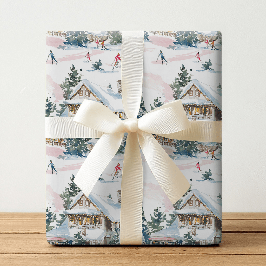 Aspen Slopes-Wrapping Paper – Lemon Park
