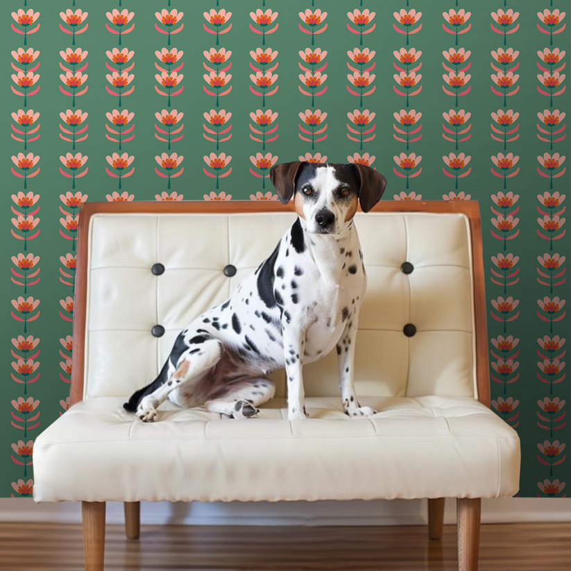 Flora Charm Wallpaper – Lemon Park