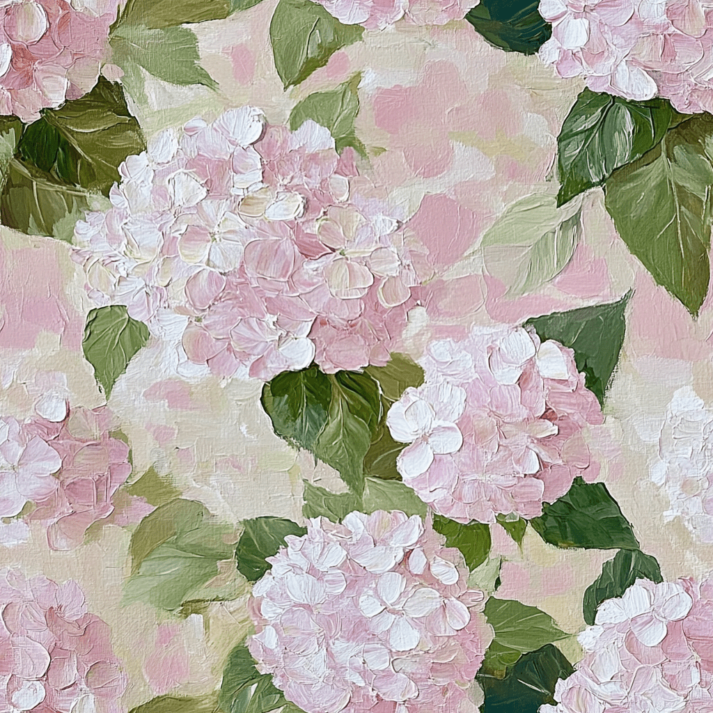 Hydrangea Haven Wallpaper – Lemon Park