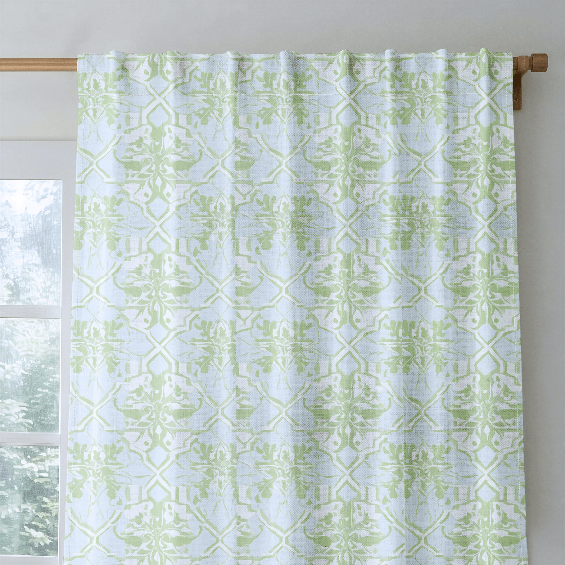 Key Lime Curtains - Lemon Park