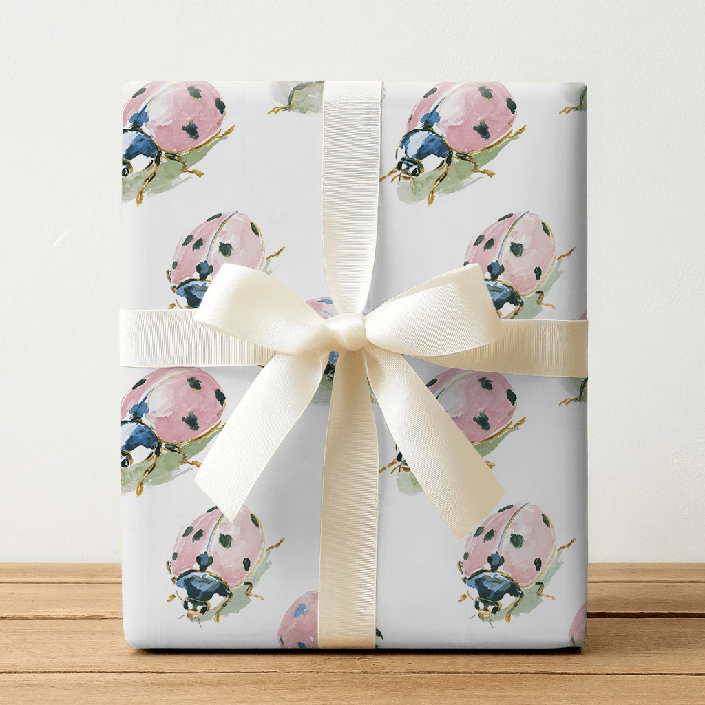Lucy Ladybug - Wrapping Paper – Lemon Park