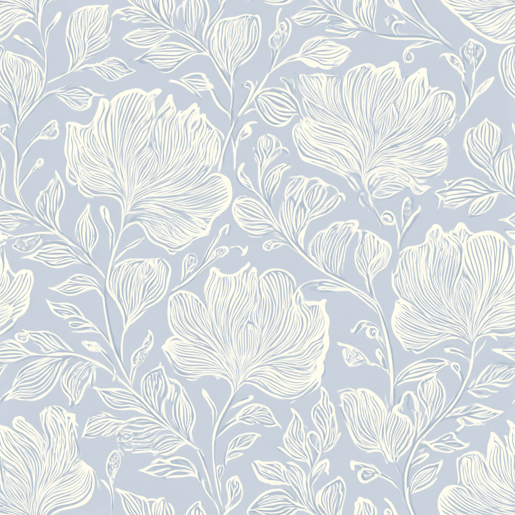 Muted Periwinkle Wallpaper – Lemon Park