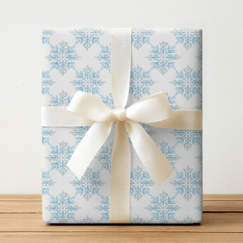 North Pole Snowfall - Wrapping Paper – Lemon Park